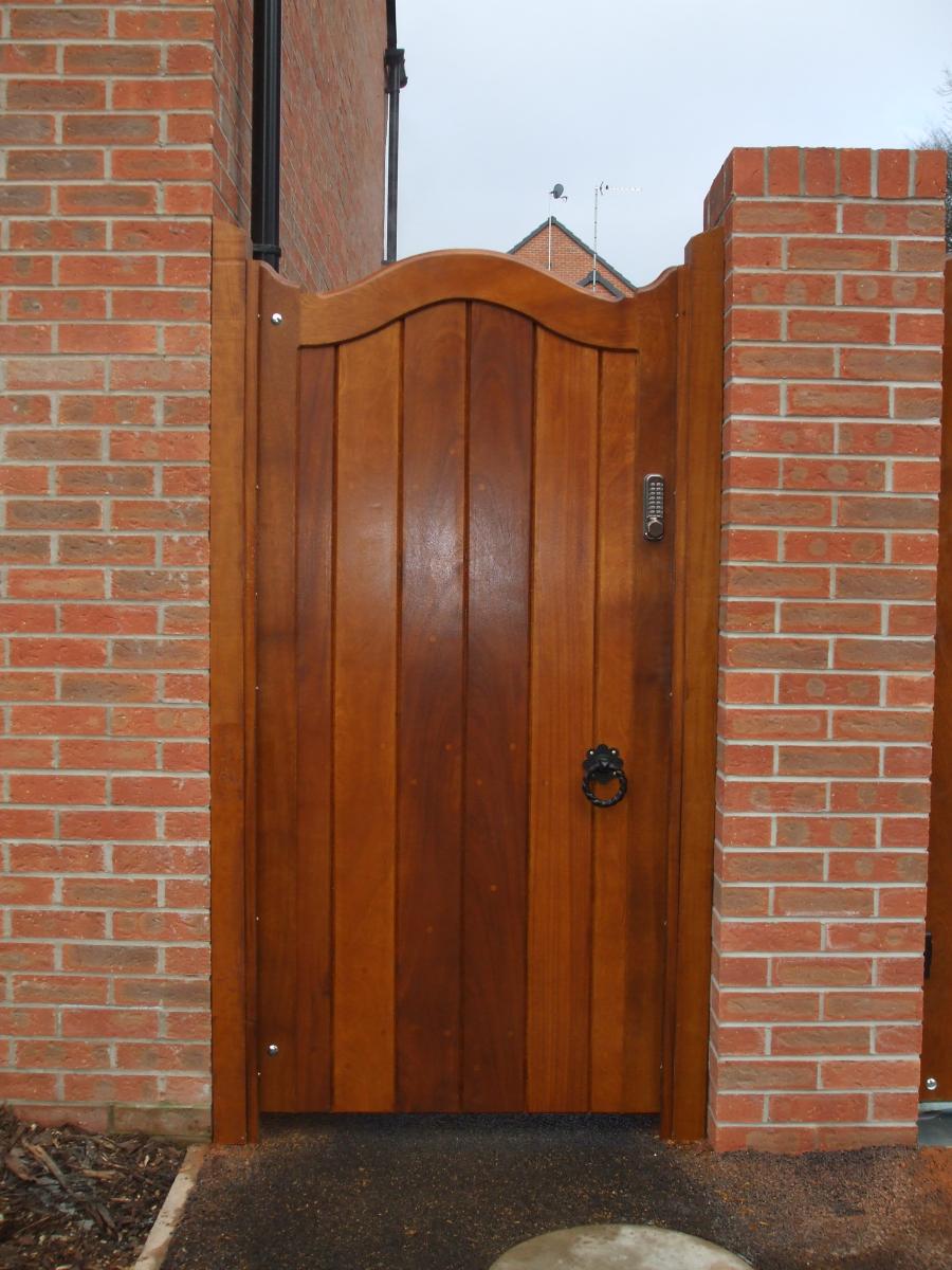 Bow Top Frame, Brace & Ledge Side Doors (Hardwood) - Products - Gates ...