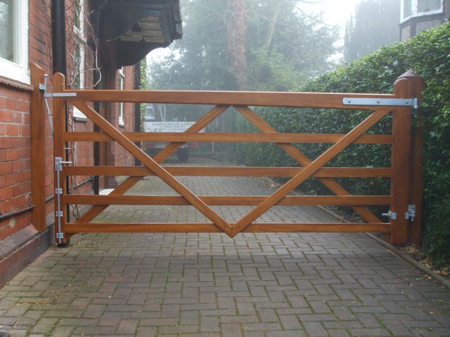 Standard 5 Bar Gates (Hardwood) - Products - Gates and fencing in York ...