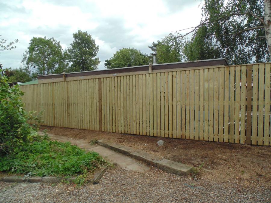 Gap Board Fencing - Products - Gates and fencing in York - Sandalwood ...