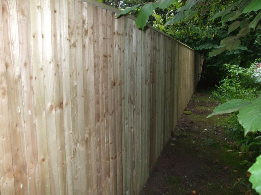 'On The Face' Featherboard Fencing - Products - Gates and fencing in ...